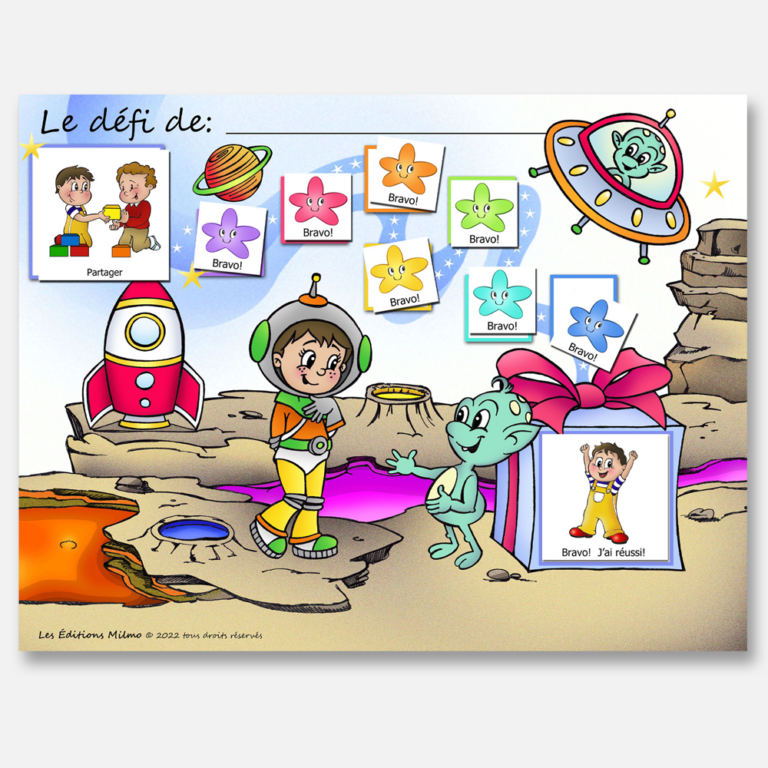 Les pictogrammes émotions (Garçon) - Les pictogrammes